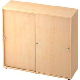 Schiebet&uuml;renschrank TOPAS LINE, 3 OH, Ahorn/Ahorn