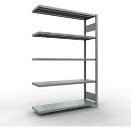 SCHULTE LAGERTECHNIK Fachbodenregal - Stecksystem MULTIplus 250 Anbauregal - 2000x1300x400 mm, Typ 250 kg