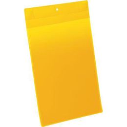 Durable Neodym-Magnettaschen B 210 x H 297 mm (A4 hoch), 10 St&uuml;ck, gelb
