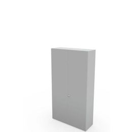Sch&auml;fer Shop Sch&auml;fer Shop Genius Fl&uuml;gelt&uuml;renschrank TETRIS WALL, 6 Ordnerh&ouml;hen, T&uuml;ranschlag rechts, B 1200 x T 440 x H 2250 mm, lichtgrau