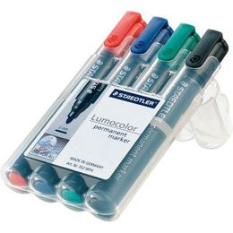 Staedtler Lumocolor permanent marker 352, 4er-Set, farbsortiert