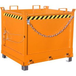 Bauer Klappbodenbeh&auml;lter FB 1000, orange