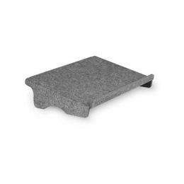 bakkerelkhuizen Circular-Line Dokumentenhalter Bakker Elkhuizen Q-doc 100, 60% recyceltes Material, B 455 x T 290 x H 95 mm, lichtgrau