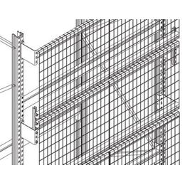 Gitterr&uuml;ckwand GRM-Set 4, Regalh&ouml;he 3600 x Regall&auml;nge 1800 mm