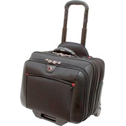 Wenger Business-Trolley Potomac, mit Tragegriff und Rollen, 3 F&auml;cher, Polyester, schwarz