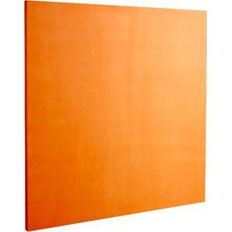 Wandabsorber Quadrat, B 500 x H 500 mm, Polyestervlies in Filzoptik, orange