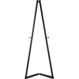Updated Update Displays Staffelei, h&ouml;henverstellbar, Aluminium, faltbare F&uuml;&szlig;e, B 536 x T 309 x H 1500 mm, schwarz