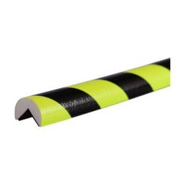 Knuffi&reg; Eckschutzprofil Typ A, 5-m-Rolle, gelb/schwarz, tagesfluoreszierend