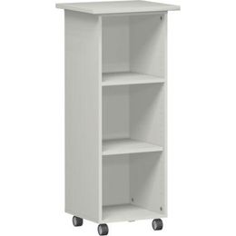 Rollcontainer PALENQUE, 3 OH, B 450 x T 500 x H 1104 mm, lichtgrau