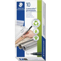 Staedtler Folienschreiber Universalstift, S, WF, schwarz,10 St.