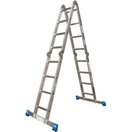 Krause Alu-Gelenk-Universalleiter Stabilo, 4 x 4 Sprossen