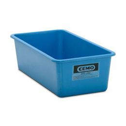 CEMO Rechteckbeh&auml;lter Standard, blau, 200 l flach