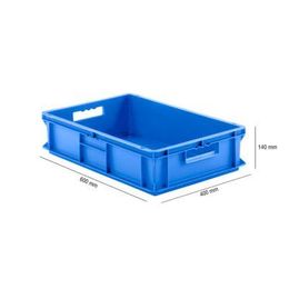Sch&auml;fer Shop Kasten im EURO-Ma&szlig; EF 6140, 26,8 l, blau