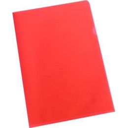 Sch&auml;fer Shop Sch&auml;fer Shop Select Sichth&uuml;lle, DIN A4, genarbt, 25 St&uuml;ck, rot