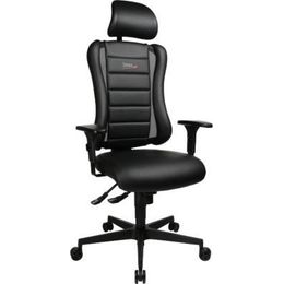 Topstar Gaming Stuhl SITNESS RS, 3D-Sitzfl&auml;che, Synchronmechanik, Sitzzeit 8 Std., schwarz/schwarz