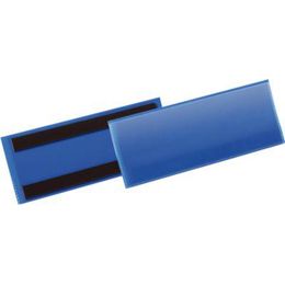 Durable Etiketten- und Kennzeichnungstaschen B 210 x H 74 mm, 50 St&uuml;ck, blau