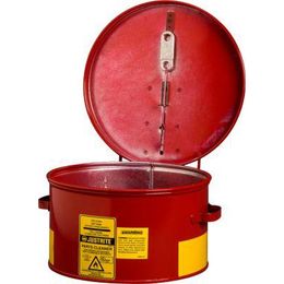 Justrite Wasch- und Tauchbehälter PREMIUM LINE, rot, 4 l