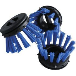 Miltex B&uuml;rsteneinsatz f&uuml;r Gummi-Ringmatte, blau