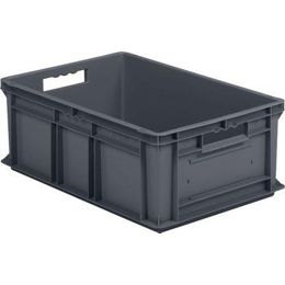Sch&auml;fer Shop Eurobox SSI Sch&auml;fer EF 6220, geschlossen, Polypropylen, B 600 x T 400 x H 220 mm, 43,5 l