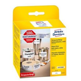 Avery Zweckform Rollenetiketten Avery, besonders hohe Klebekraft, 19 x 64 mm, 450 St&uuml;ck