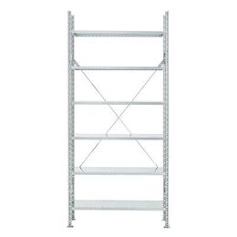 Sch&auml;fer Shop Grundregal R 3000, 6 B&ouml;den, B 1055 mm x T 300 mm, B&ouml;den verzinkt