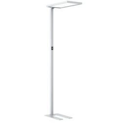 LED-Stehleuchte Dotlux ROOFbutler, 80 W, 8800 lm, 4000 K, dimmbar, Anwesenheitssensor, silber