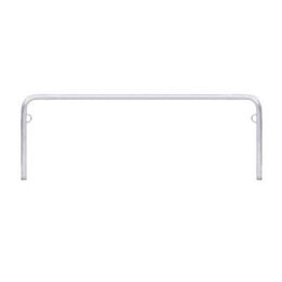 Anlehnb&uuml;gel WSM, 2-seitig, B 1750 x T 48 x H 800 mm, Stahl verzinkt, zum Einbetonieren