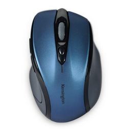 Funkmaus Kensington Pro Fit, f&uuml;r Rechtsh&auml;nder, 1750 dpi, 5 Tasten & Scrollrad, USB-Receiver, inkl. 2 x AAA Batterien, saphirblau