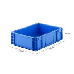 Sch&auml;fer Shop Euro Box Serie MF 4120, aus PP, Inhalt 10 L, Unterfassgriff, blau
