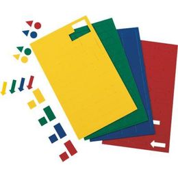 Sch&auml;fer Shop Sch&auml;fer Shop Select Magnetsymbole Dreieck, 180 St&uuml;ck, rot