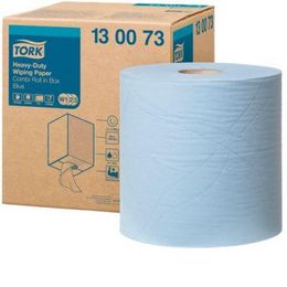Tork&reg; Advanced 430 Mehrzweck-Papierwischtuch, 260 x 340 mm, extra stark, blau, 1 Rolle mit 500 Blatt