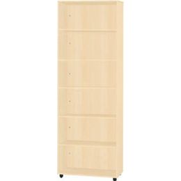 Sch&auml;fer Shop Sch&auml;fer Shop Select Regal LOGIN, 6 Ordnerh&ouml;hen, B 800 x T 420 x H 2240 mm, Ahorn Dekor