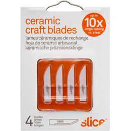 Slice Ersatzklingen, f&uuml;r Slice Skalpellmesser, gerade Schneide, 4er-Pack