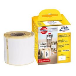Avery&reg; Zweckform Rollenetiketten, kompatibel mit DYMO&reg; LabelWriter&trade; Serie 4XL, permanenthaftend, B 159 x H 104 mm, wei&szlig;, 200 St&uuml;ck