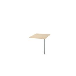 Sch&auml;fer Shop Sch&auml;fer Shop Genius Verkettungsplatte, B 800 x T 800 mm, Ahorn/wei&szlig;alu