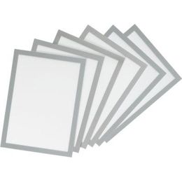 Durable Inforahmen Duraframe, DIN A3, silber, 6 St&uuml;ck