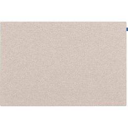 Legamaster Akustik-Pinboard Board Up, Absorptionsklasse C, St&auml;rke 24 mm, Textil & Recycling-PET, beige, B 1000 x H 750 mm