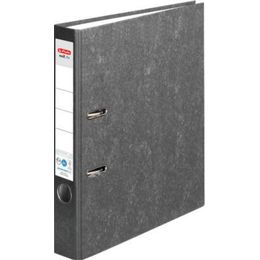 Ordner Herlitz maX.file nature, DIN A4, R&uuml;ckenschild geklebt, Hartpappe, R&uuml;ckenbreite 50 mm, schwarz, 1 St&uuml;ck