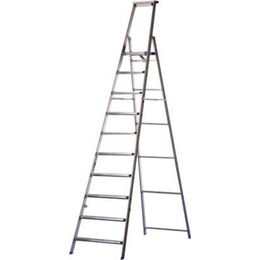 Stufenstehleiter Lila-Serie, 10 Stufen