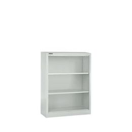 Sch&auml;fer Shop Sch&auml;fer Shop Select Stahlregal MS iCONOMY, 3 Ordnerh&ouml;hen, B 800 x T 400 x H 1215 mm, lichtgrau RAL 7035