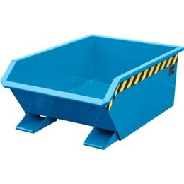 Kippbeh&auml;lter Bauer Mini Typ MGU 270, 350 mm Sch&uuml;ttkantenh&ouml;he, 270l Inhalt, blau