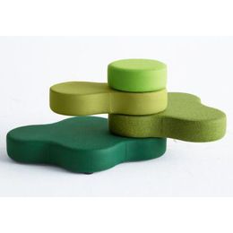 Nowy Styl Sitzsystem TAPA Round I, Stoff, modular, mit Drehmechanismus, B 800 x H 620 mm, gr&uuml;n/gr&uuml;n
