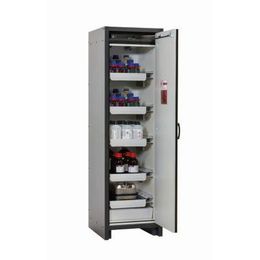 Sicherheitsschrank Typ 30 ASECOS Q-CLASSIC-30, Fl&uuml;gelt&uuml;r, Anschlag rechts, Front Sicherheitsgelb, B 564 x T 620 x H 1947 mm