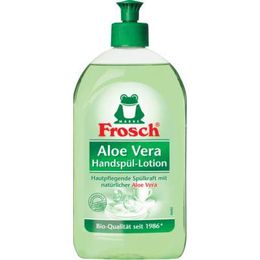 Handsp&uuml;lmittel Frosch Aloe Vera Lotion, feuchtigkeitsspendend, gr&uuml;n, Flasche mit 500 ml