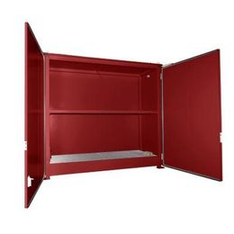 Isolierter Regalcontainer Bauer CEH 38-2, Stahl, Doppelfl&uuml;geltor, B 4150 x T 1500 x H 3140 mm, rot