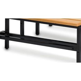 Sch&auml;fer Shop Schuhrost, f&uuml;r Sitzbank, B 1495 x T 200 mm, schwarz, ohne Bank