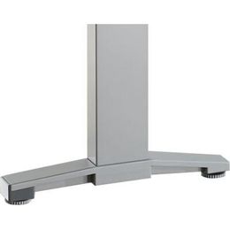 Sch&auml;fer Shop Sch&auml;fer Shop Genius C-Fu&szlig; verk&uuml;rzt f&uuml;r Schreibtisch PLANOVA ERGOSTYLE, wei&szlig;alu