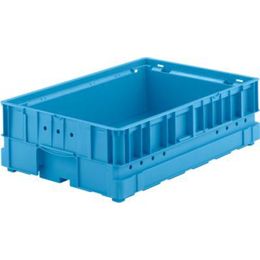 Sch&auml;fer Shop Kleinladungstr&auml;ger C-KLT 6417, Polypropylen, B 600 x T 400 mm, bis 50 kg, hellblau