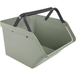 Transportbox Sunware&reg; Sigma Home, Volumen 45 l, klappbare Handgriffe, L 493 x B 388 x H 298 mm, Recycling-Polypropylen, gr&uuml;n