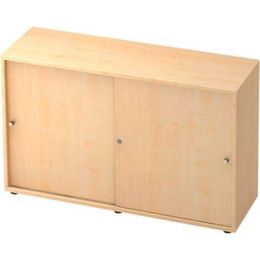 Schiebet&uuml;renschrank TOPAS LINE, 2 OH, Ahorn/Ahorn
